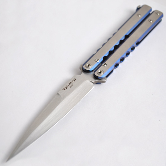 New Butterfly Knife from Protech - Knife Life