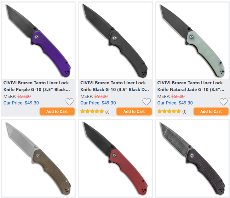 Best Tanto Knives - Knife Life