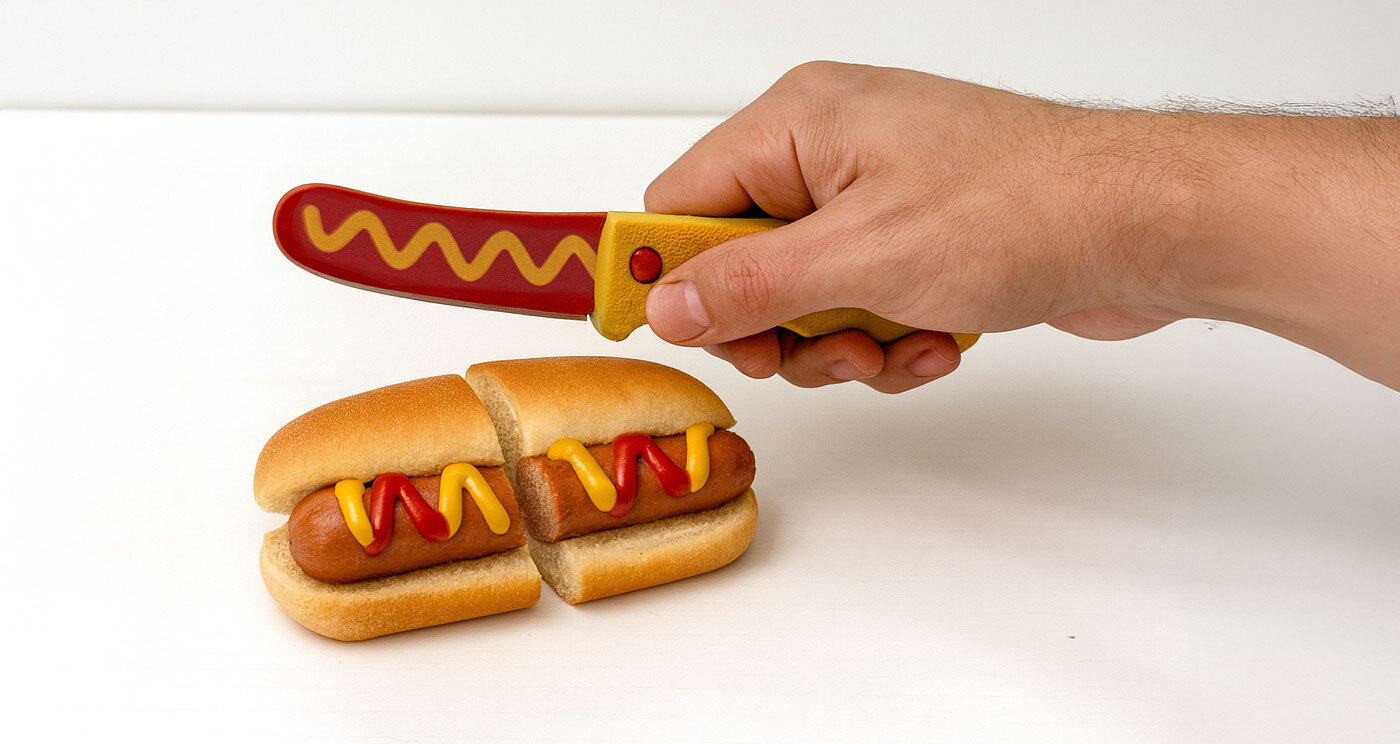 The Wiener Warrior: How a Hot Dog Became a Knife - Knife Life