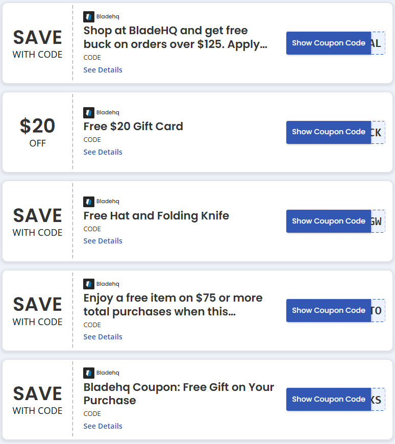 Blade HQ Coupon Codes – Your New Best Friend - Knife Life